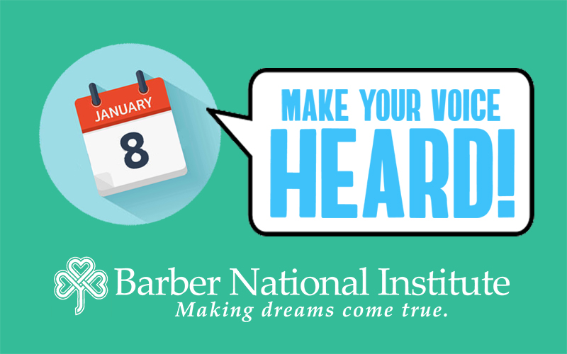 Make Your Voice Heard - Barber National Institute